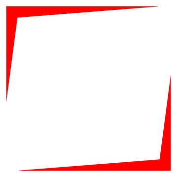 Red Corner Border Clipart