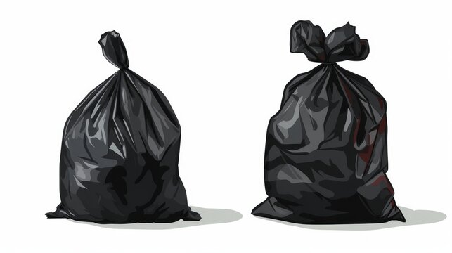 Garbage Bag Cartoon