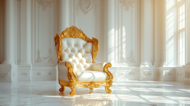 Gold Royal Chair Images – Browse 8,690 Stock Photos, Vectors, and Video ...