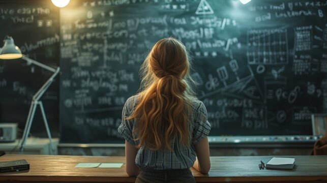 Math Equations On Chalkboard Images – Browse 31,622 Stock Photos ...