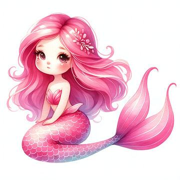 Cute Mermaid Images – Browse 60,444 Stock Photos, Vectors, and Video ...