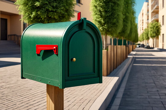Obrazy ("Green Mailbox") — zdjęcia, wektory i wideo bez tantiem (33 ...
