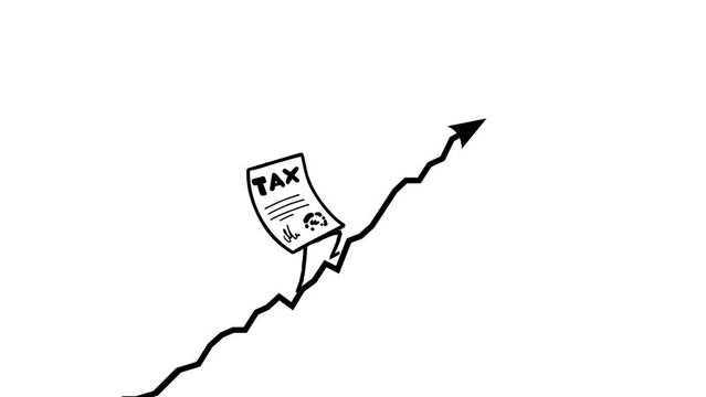 Cartoon..taxes Images – Browse 66,661 Stock Photos, Vectors, and Video ...