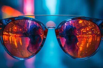 Sunglasses Reflection Photography