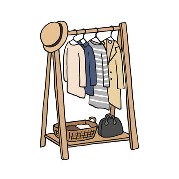 「ハンガーラック」の写真素材 | 6,019件の無料イラスト画像 | Adobe Stock