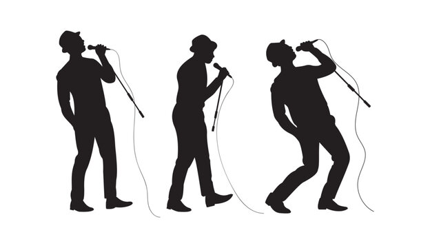 Male Singer Silhouette Images – Browse 6,485 Stock Photos, Vectors, and ...