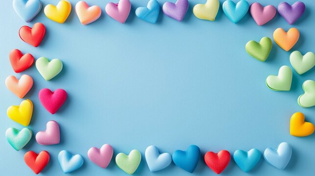 Rainbow Heart Border Images – Browse 3,859 Stock Photos, Vectors, and ...