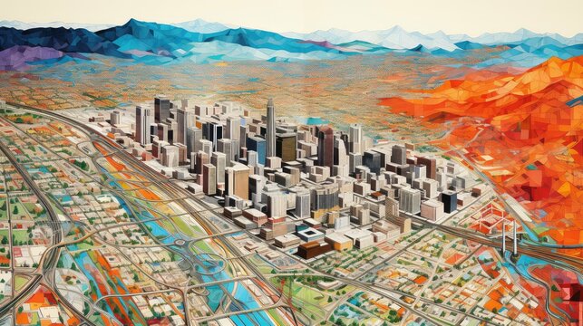 Arizona Cities Map Images – Browse 3,073 Stock Photos, Vectors, and ...