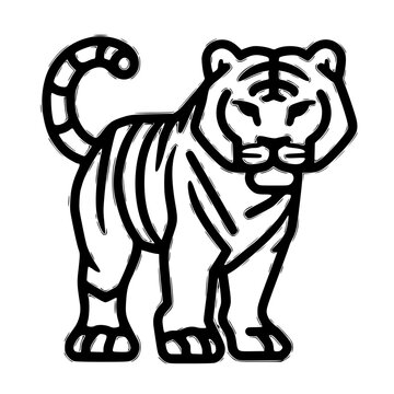 Tiger Outline Images – Browse 38,750 Stock Photos, Vectors, and Video ...