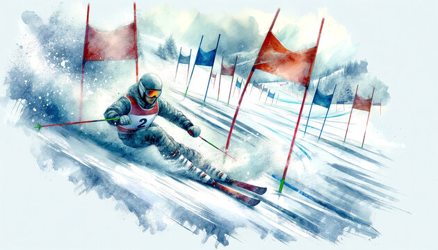 "Slalom Images – Browse 24,649 Stock Photos, Vectors, and Video | Adobe ...