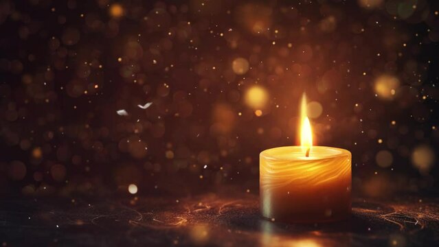 candle light motion background