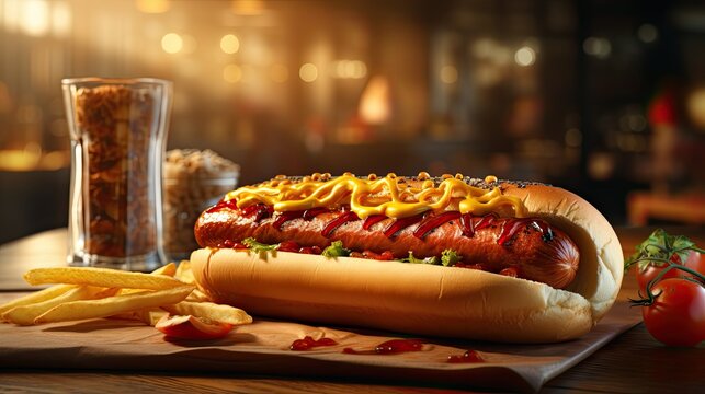 Hot Dog Banner Images – Browse 15,803 Stock Photos, Vectors, and Video ...
