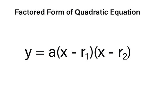 Quadratic Equation"」の写真素材 | 380件の無料イラスト画像 | Adobe Stock