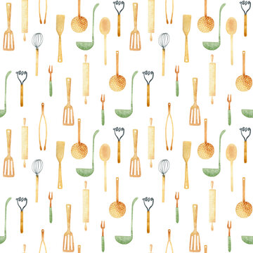 Kitchen Utensils Pattern Images – Browse 72,628 Stock Photos, Vectors ...