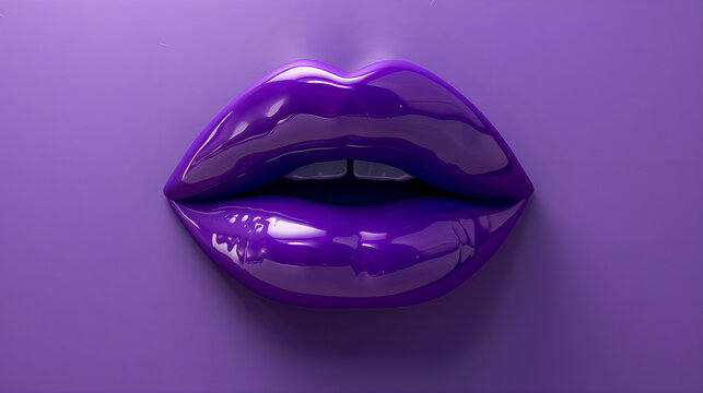 "Purple Lips Images – Browse 124,565 Stock Photos, Vectors, and Video ...
