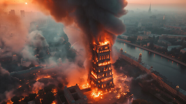 "City On Fire" Images – Browse 393 Stock Photos, Vectors, and Video ...