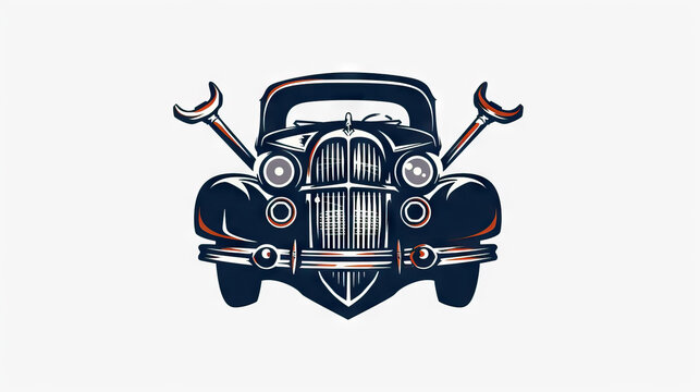 Retro Repair Shop Logo Images – Browse 13,959 Stock Photos, Vectors ...