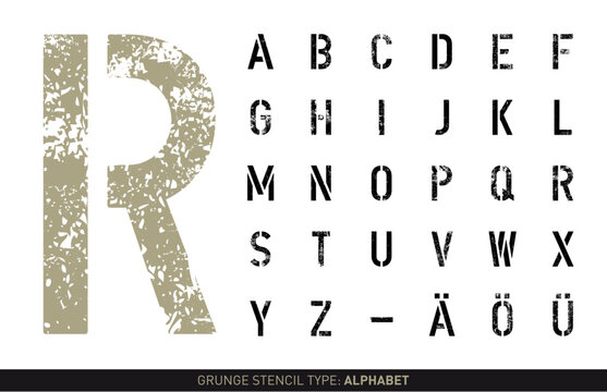 Alphabet Stencils Images – Browse 12,843 Stock Photos, Vectors, and ...
