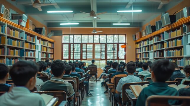 "Study Hall" Images – Browse 483 Stock Photos, Vectors, and Video ...