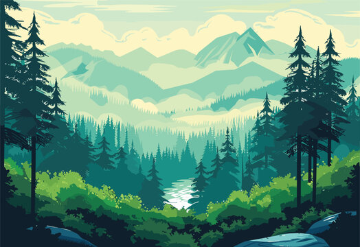 Treeline Vector Images – Browse 14,101 Stock Photos, Vectors, and Video ...