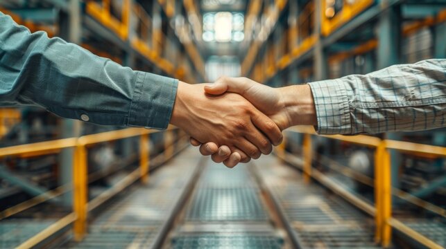 Handshake Factory Images – Browse 10,829 Stock Photos, Vectors, and ...