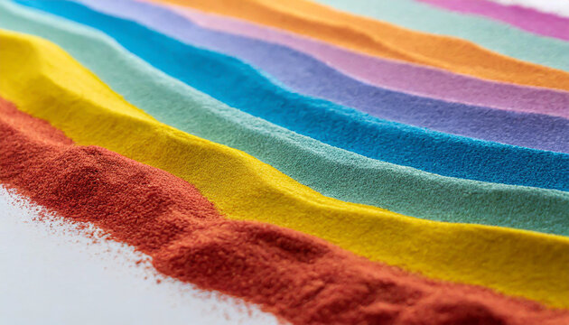 Rainbow Sand Templates – Free Editable Designs | PikWizard