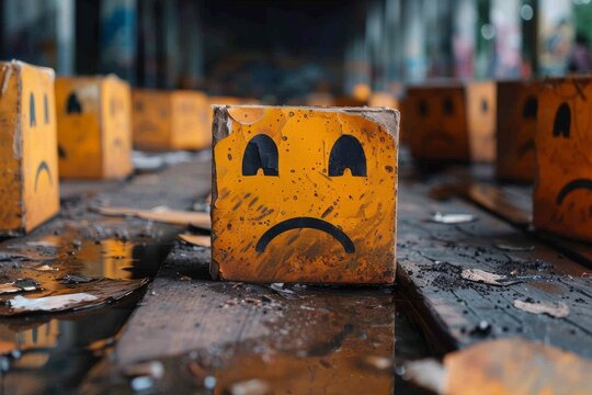 "Sad Emoticon" - Images et vidéos libres de droits | Adobe Stock