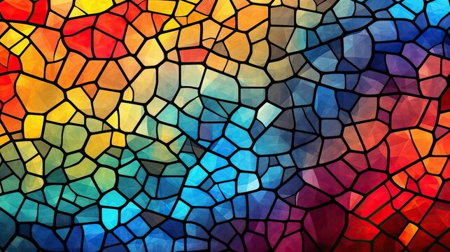 Stained Glass Panel Texture