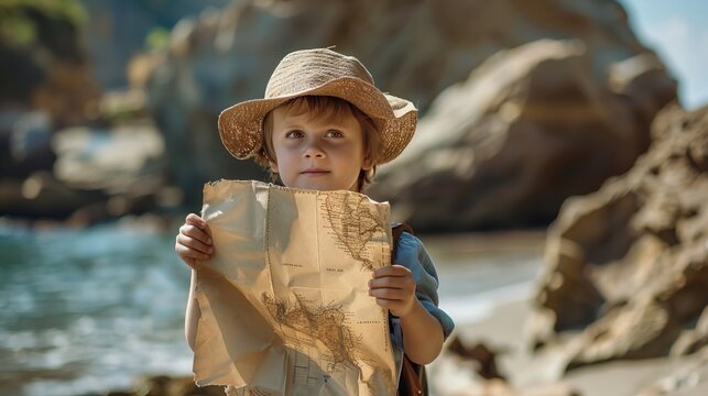 Kids Treasure Map Images – Browse 4,998 Stock Photos, Vectors, and ...