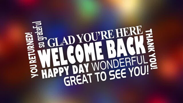 Welcome Back Images – Browse 78,621 Stock Photos, Vectors, and Video ...