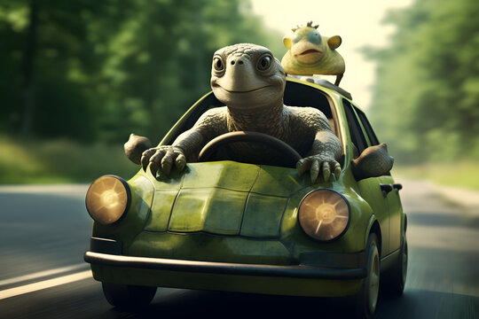 "Turtle Cartoon" Images – Browse 877 Stock Photos, Vectors, and Video ...