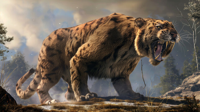 "Saber-Toothed Tiger" Bilder – Durchsuchen 1,818 Archivfotos ...