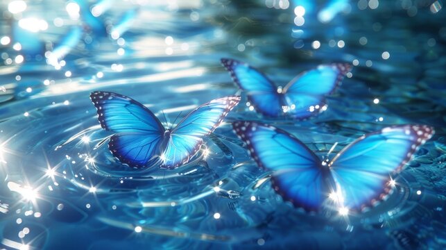 "Blue Butterflies" Images – Browse 1,332 Stock Photos, Vectors, and ...