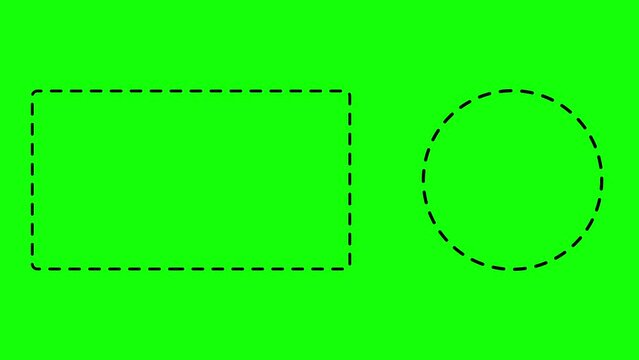 Dotted Line Rectangle Images – Browse 40,233 Stock Photos, Vectors, and ...