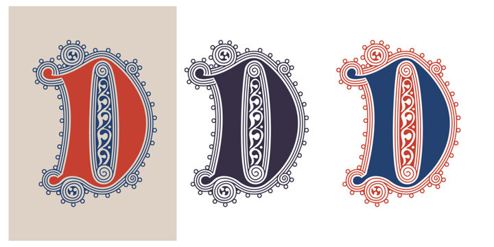 Decorative Drop Cap Initial