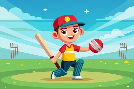 Cricket Pictures Cartoon