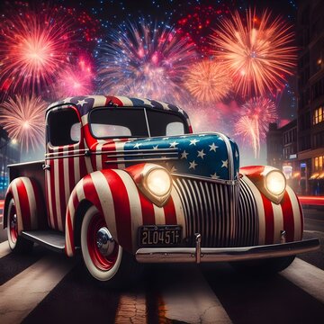 4Th Of July Car Images – Browse 2,648 Stock Photos, Vectors, and Video ...
