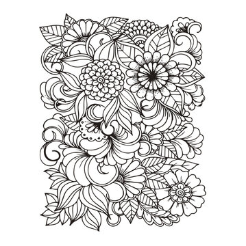 "Adult Coloring Book Pages" Images – Browse 172 Stock Photos, Vectors ...