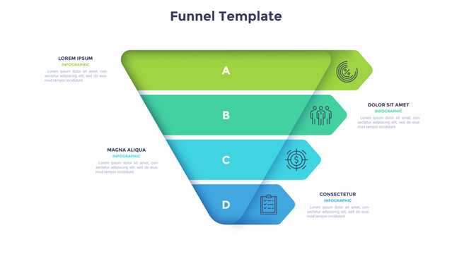 「4 Level Infographic」の写真素材 | 8,608件の無料イラスト画像 | Adobe Stock