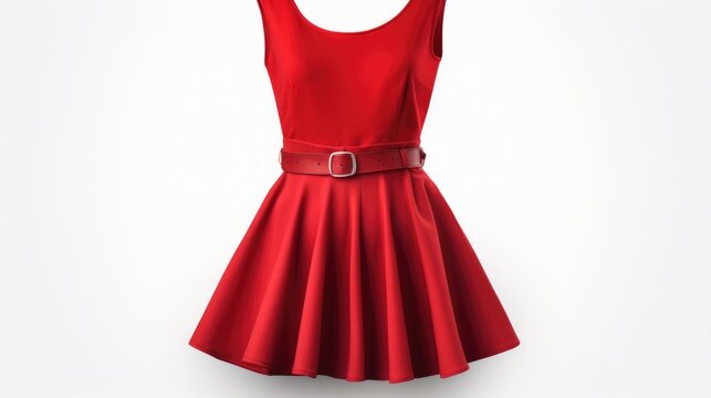 Red Dress With Belt Images – Browse 17,236 Stock Photos, Vectors, and ...