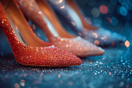 Red Glitter Heels Images – Browse 939 Stock Photos, Vectors, and Video ...