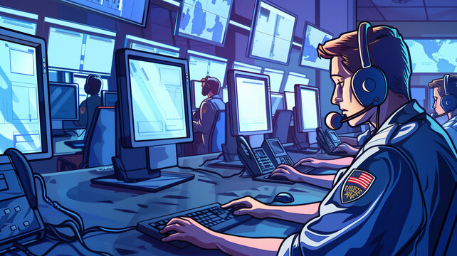 911 Dispatcher Images – Browse 312 Stock Photos, Vectors, and Video ...
