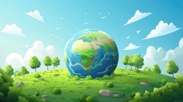 "Earth Cartoon" Images – Browse 310 Stock Photos, Vectors, and Video ...