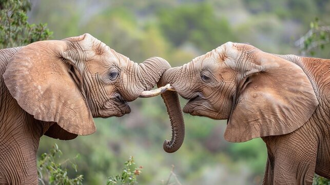 "Elephant Love" Images – Browse 324 Stock Photos, Vectors, and Video ...