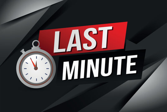 Last Minute Images – Browse 32,656 Stock Photos, Vectors, and Video ...