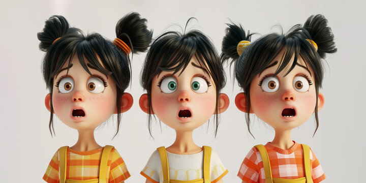 Scared Cartoon Characters