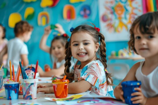 Children Doing Crafts Images – Browse 14,511 Stock Photos, Vectors, and ...