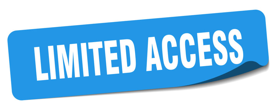 "Limited Access" Images – Browse 1,827 Stock Photos, Vectors, and Video ...
