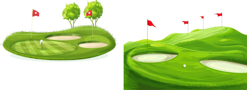 Golf Course Drawing Images – Browse 38,727 Stock Photos, Vectors, and ...