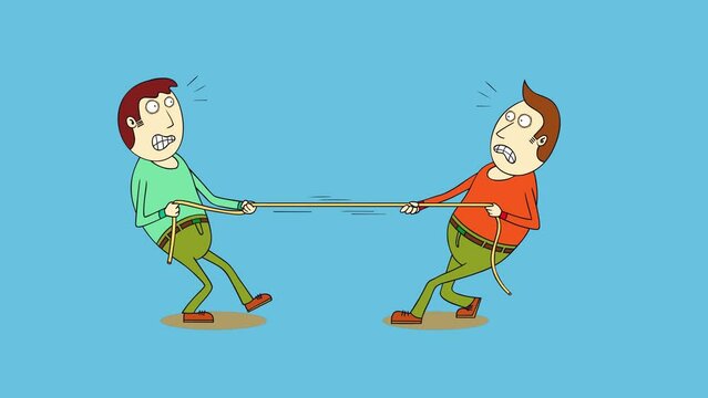 Cartoon Tug Of War Images – Browse 1,703 Stock Photos, Vectors, and ...